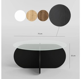 Konferenční stolek Bubbly (černá). 1089573