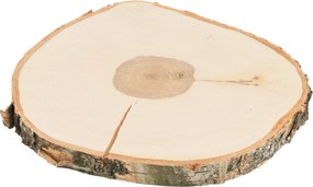 ČistéDřevo Dřevěná podložka z kmene břízy 33-38 cm