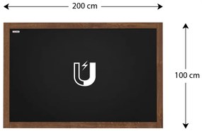 Magnetická tabule 200 x 100 ALLboards NATURAL MTB2010