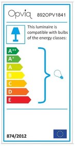 Závěsné svítidlo v měděné barvě ø 50 cm Tel – Opviq lights