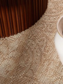 NORTHRUGS, Běhoun Duet Rosel 106252 Beige/White - na ven i na doma, 80x250, béžová, chodba / předsíň