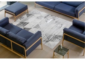 Kusový koberec Tesepa stříbrnošedý 80x150cm