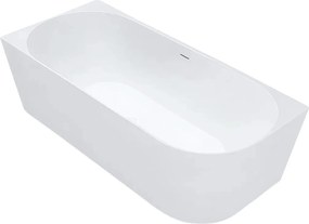 Rea Bellanto Slim, rohová akrylátová vana 1700x790x580 mm, levá, bílá, REA-W0131