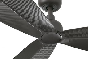 FARO 34301 PALMA M stropní ventilátor, hnědá s IP44 motorem - FARO