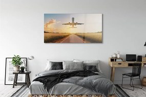 akrylový obraz Letadlo West City 140x70 cm