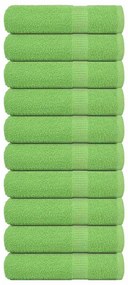 Ručníky do sprchy FROGN 10 ks jablečně zelené 70x140 cm 360 g/m² 137027