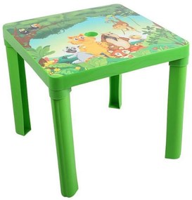Star plus Dětský zahradní nábytek - Plastový stůl zelený