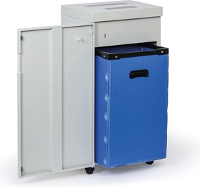 Průmyslová skartovačka s mikrořezem MDM215-60L, 15 listů, 60 l, kovové tělo