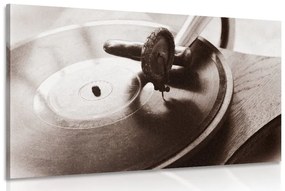 Obraz starožitný gramofon Varianta: 60x40