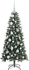 Umělý vánoční stromeček Zelená 120 cm PVC, plast a ocel 3395799