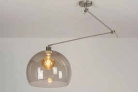 Závěsné designové svítidlo nad stůl Snap Light Champagne Bottle and Black