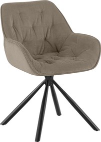 Jídelní židle Rimio manšestr – taupe