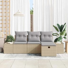 Set pohovek 4 ks polyratan 3360681
