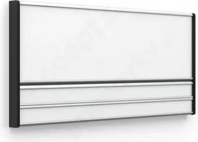 ACCEPT Dveřní tabulka ACS 187 x 93 mm - stříbrná tabulka