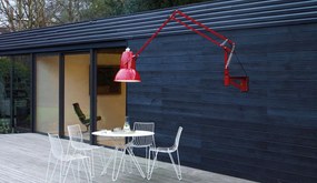 Nástěnná červená venkovní lampa Giant 1227 Outdoor Karmin Red