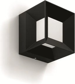 PH 16480/30/P0 LED Venkovní nástěnné svítidlo Philips Parterre 16480/30/P0 černé 2700K - PHILIPS (915005377201)