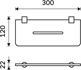Nimco Police IXI, 30 cm BORMO černá - BRC X430-90