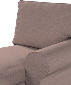 Potah na lenošku Ektorp pravý barva růžová látka pletený vzor