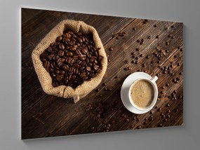 Liox Obraz zrnková káva Rozměr: 150 x 100 cm