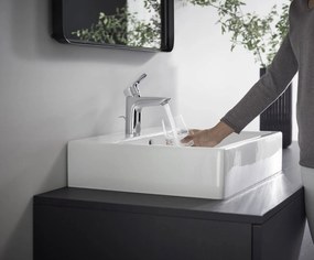 Hansgrohe Logis, páková umyvadlová baterie 100, s odtokovou soupravou, chromová, 71100000