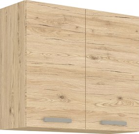 BORDEAUX bb | horní skříňka 80 G-72 2F policová | 80 cm | dub bordeaux