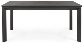 BIZZOTTO Rozkládací zahradní stůl KONNOR 160x110-160 cm antracit 0662756