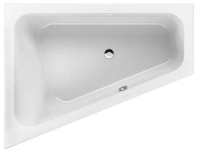 Villeroy & Boch Loop&Friends - Vana 135x175x44 cm, levá, bílá UBA175LFS9LIV-01