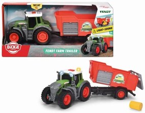 Traktor traktor fendt s přívěsem 26cm