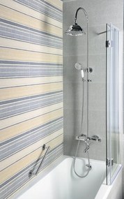 Sapho Sapho, Podomítková baterie s bidetovou sprškou Retro, bronz, KI41B-01