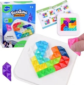 HOLA Hlavolamová hra Diamanty / Logická hra / 120 zadání