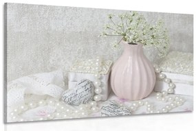 Obraz luxusní Shabby Chic zátiší - 90x60 cm