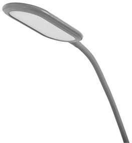 Rabalux 74010 stojací LED lampa Adelmo, 10 W, šedá