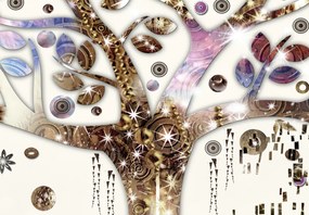 Pětidílné obrazy - strom života (150x60 cm) - Murando DeLuxe