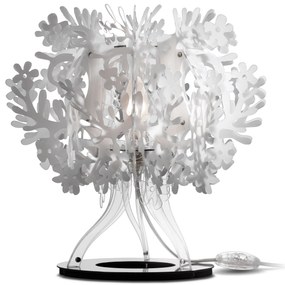 Slamp Fiorellina table lamp, bílá stolní lampa, 1x28W E27, výška 34cm