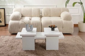 Designový konferenční stolek Xanthe 110 cm bílý