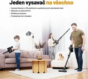 Lauben Stick Vacuum 2in1 Pet Plus 400BC černá / tyčový a ruční vysavač