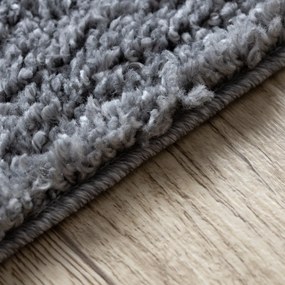 Dywany Łuszczów, Kusový koberec Berber 9000 light grey, 80x150, šedá, obývací pokoj