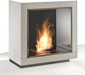 Tomasucci Bioetanolový krb KUBO 85x85x45cm,bílý