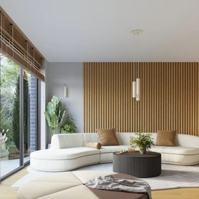 Sollux Lighting Nástěnné svítidlo KARBON 10 béžové