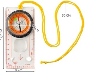 Mapový kompas K7953 – spolehlivá orientace v terénu