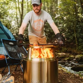 Grilovací deska pro ohniště Bonfire Solo Stove s nástavcem