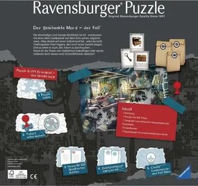 Ravensburger Puzzle X Crime: Geniální vražda / 264 dílků / od 10 let