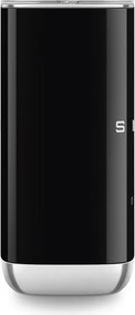Černý plastový elektrický šlehač mléka 120 ml – SMEG