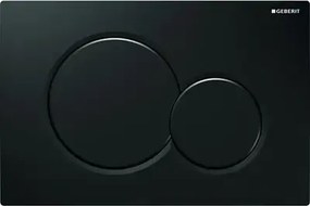 Geberit Sigma01 - Ovládací tlačítko splachování černá