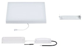 Paulmann 79824 Velora, subtilní stropní LED panel bez rámečku, 8,5W LED 2700-6500K ZigBee, 22,5x22,5cm