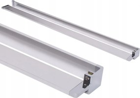 Držák na ručník s poličkou do sprchového koutu, chrom (HOM-08945) /ra/