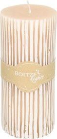 Svíčka Renee 15cm beige