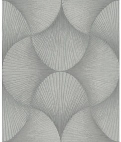 3D vliesová tapeta šedá, geometrická 608212 / Tapety na zeď Sky Lounge (0,53 x 10,05 m) Rasch