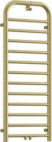 Deante Silia, koupelnový radiátor 500x1210 mm, 458W, zlatá matná, DEA-AGI_RG41