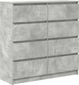 Příborník betonově šedý 100x35x99 cm kompozitní dřevo 3328492